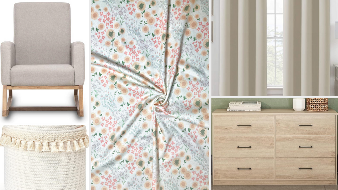 Wildflower Meadow Nursery: How to Design a Dreamy Floral Girl's Nurser ...